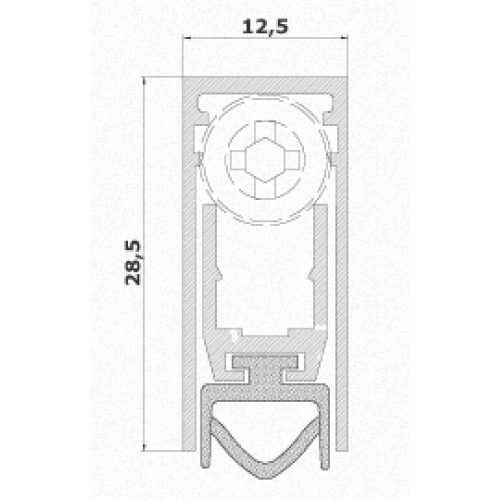 Paraspiffero Comaglio 420 Basic Blocca Freddo e Polvere